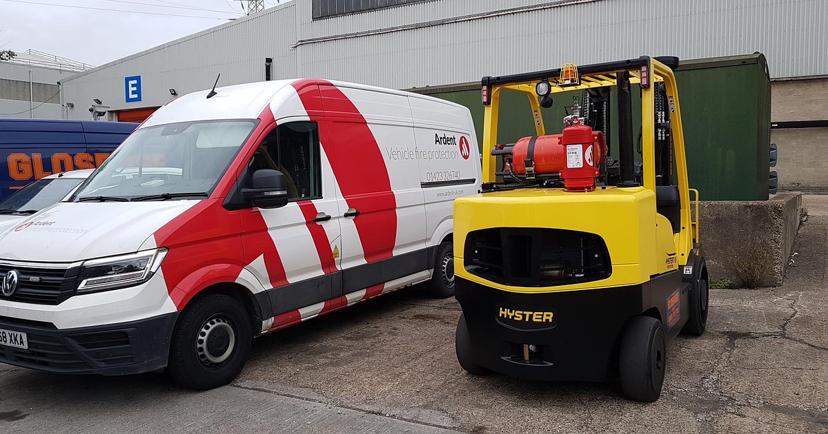 Focus On: Forklift Fire Suppression Systems | Ardent